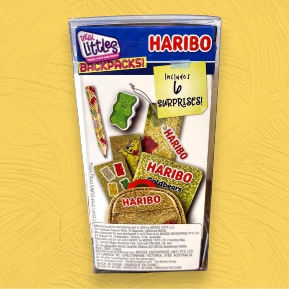 Real Littles | Toys | Real Littles X Haribo Goldbears Mini Backpacks ...